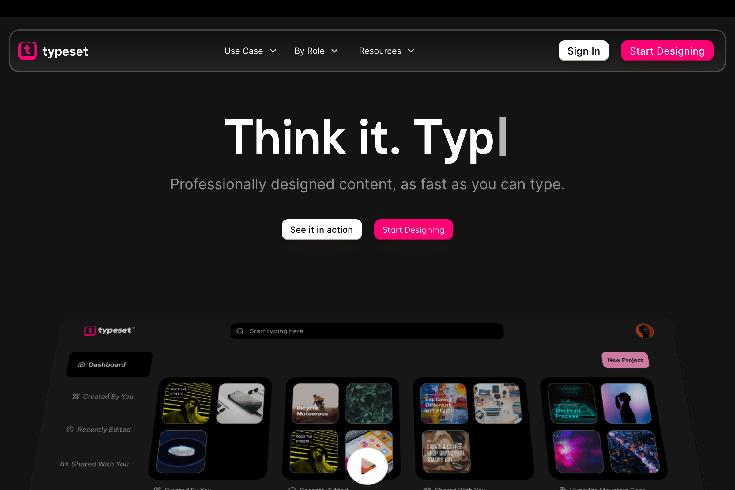 Typeset - AI-powered platform for professional-quality content. | Jim's AI Tools Directory