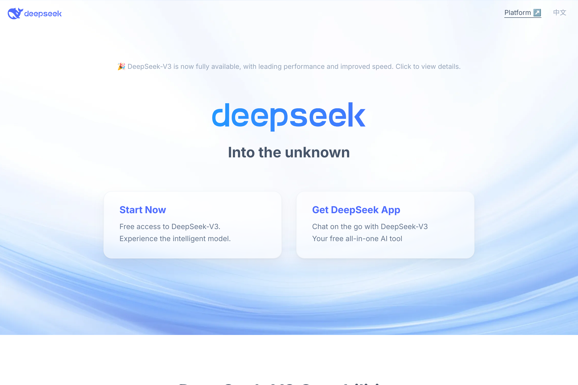 DeepSeek - DeepSeek is a versatile AI platform for coding, math, and ...