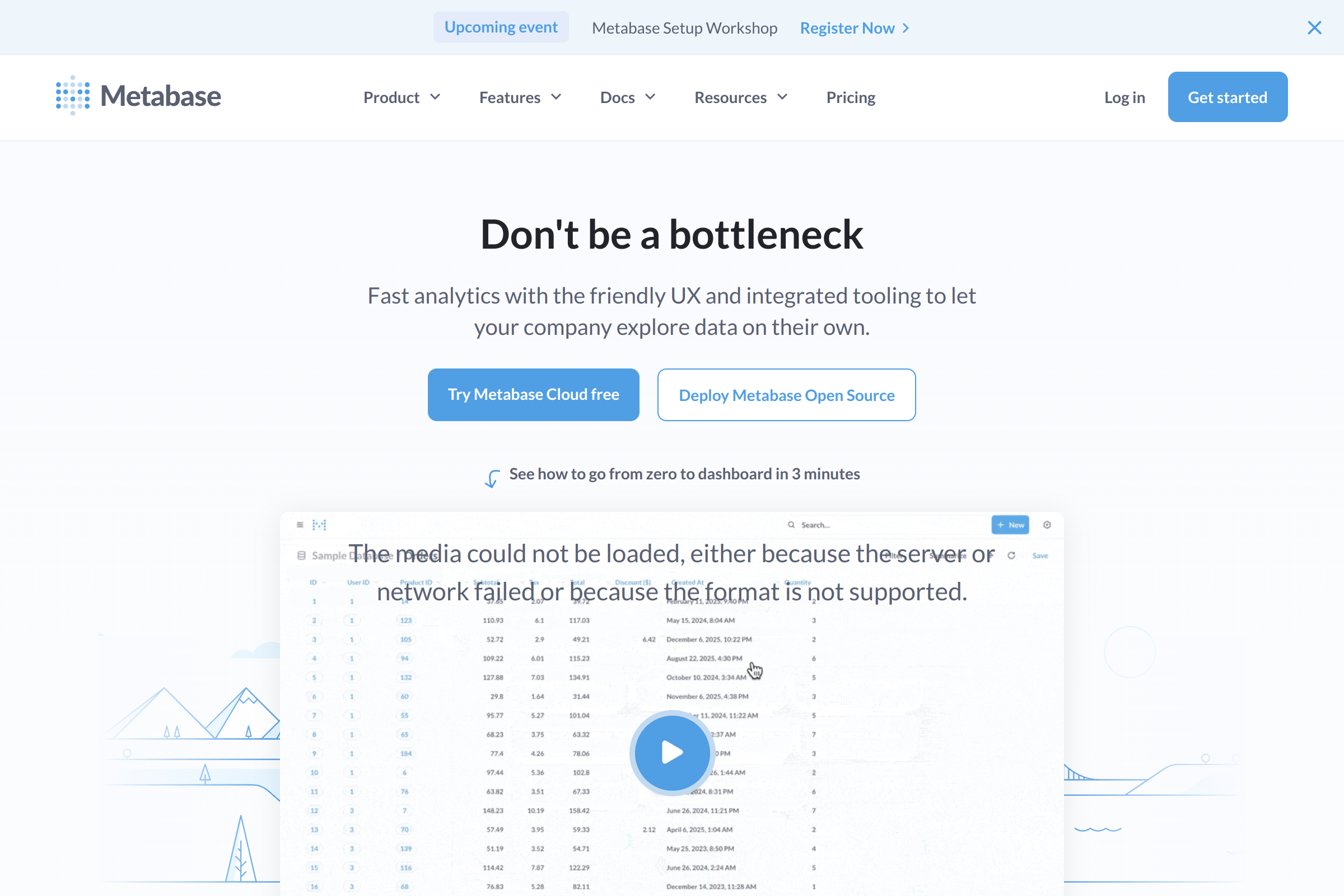 Metabase - Metabase simplifies data analysis with user-friendly visualizations and self-service ...